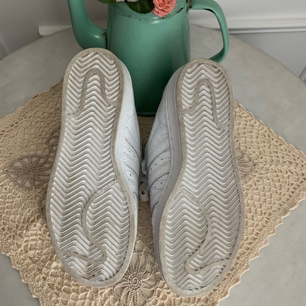 Rare! Adidas Original Superstar Snakeskin Sneakers - Gem